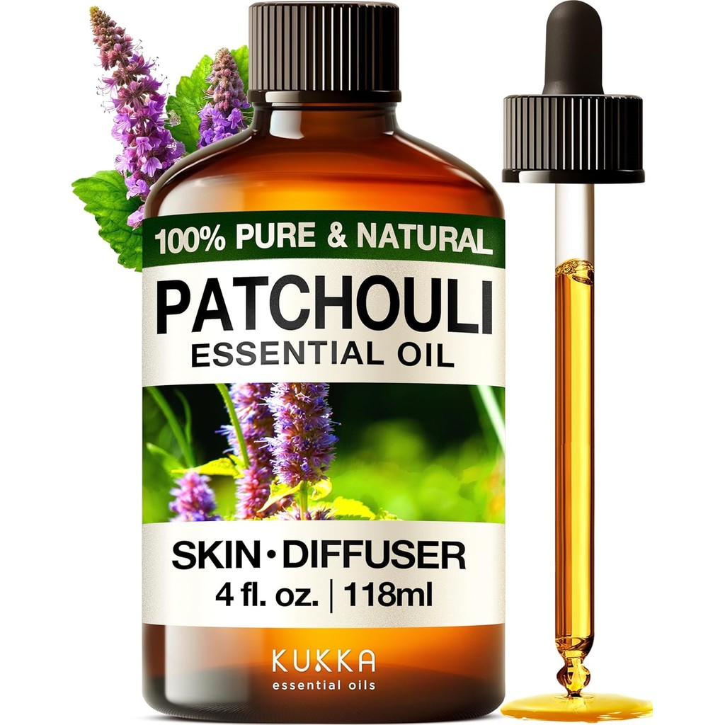 Kukka Essential Oils 100 Pure Natural Patchouli Essential Oil For