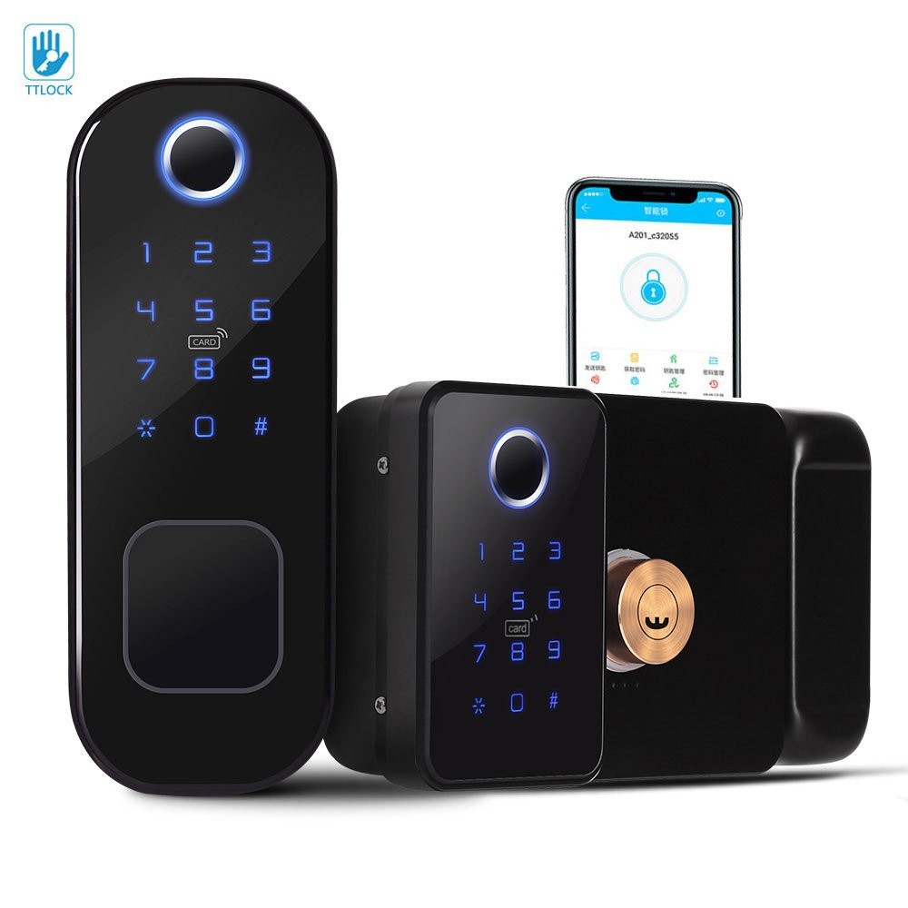 Courtyard Tongtong Smart Lock Outdoor Double-Sided Password Stainless ...