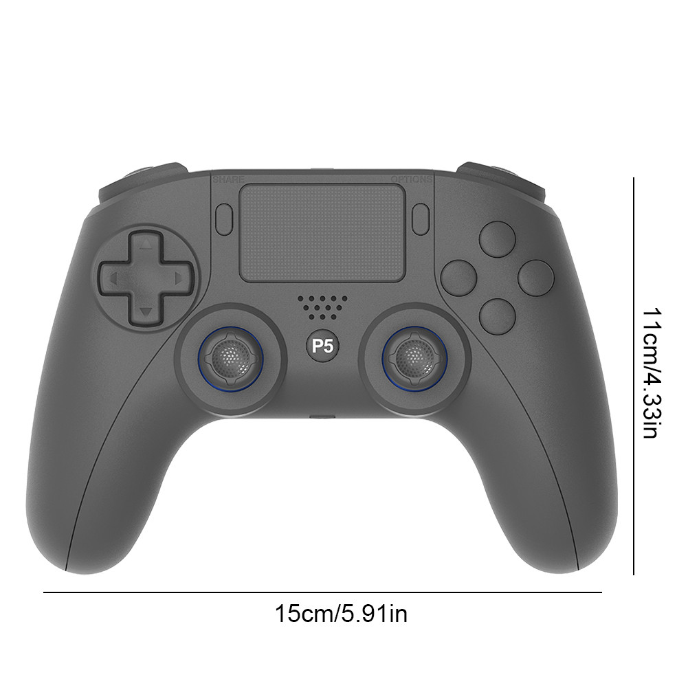 Wireless Gamepad Dual Vibration/6 Axis Gyro/Turbo Bluetooth-Compatible ...