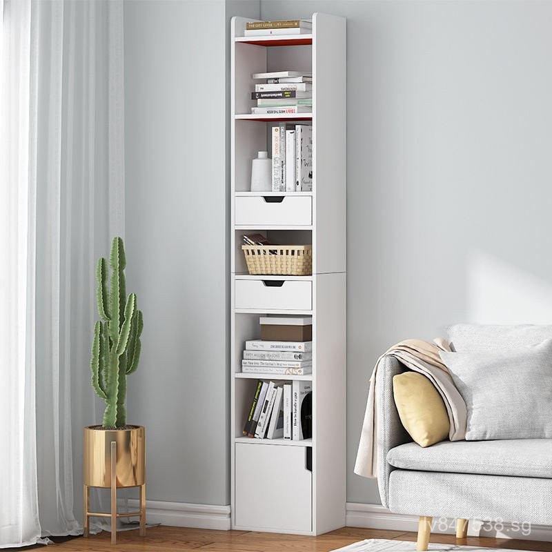 Corner Cabinet Corner Cabinet Storage Cabinet Shelf Narrow Living Room ...
