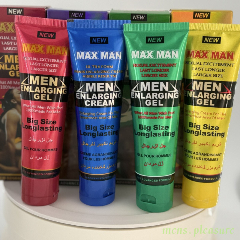Maxman Four-Color Red Cream Power Male Repair Cream Men's Body Care ...