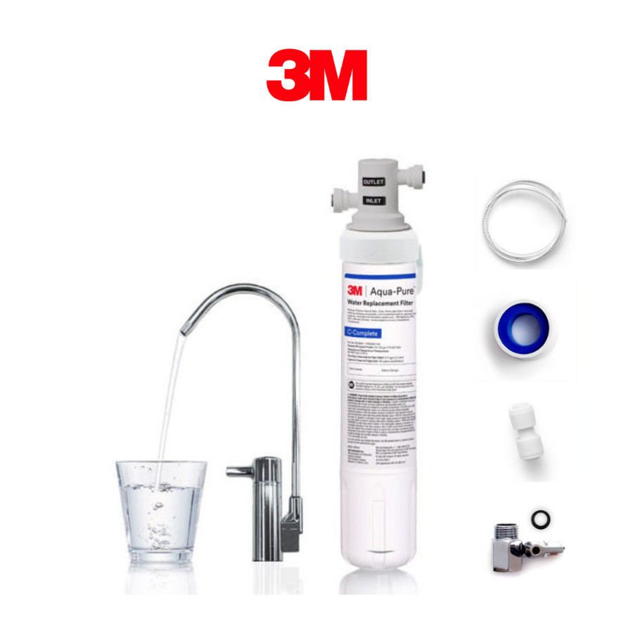 3M Under Sink DIY Drinking Water Filter Kit with AP Easy Complete USF ...