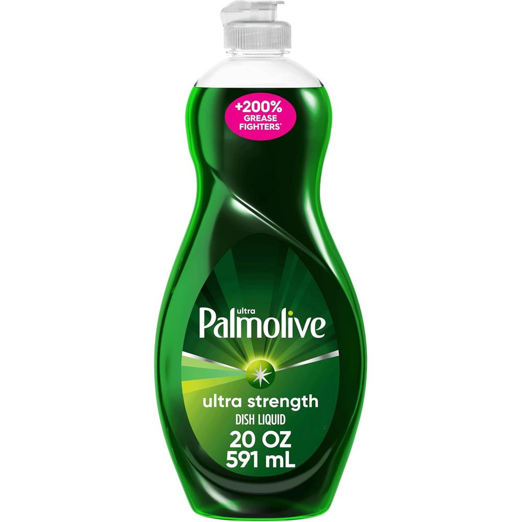 Palmolive Ultra Strength Liquid Dish Soap, Original Green, 20 Fluid ...