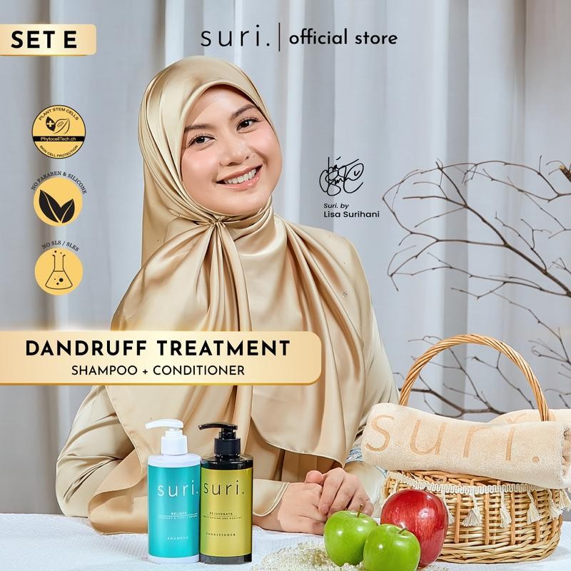 Suri Relieve Dandruff & Itchy Control Shampoo + Conditioner Haircare ...