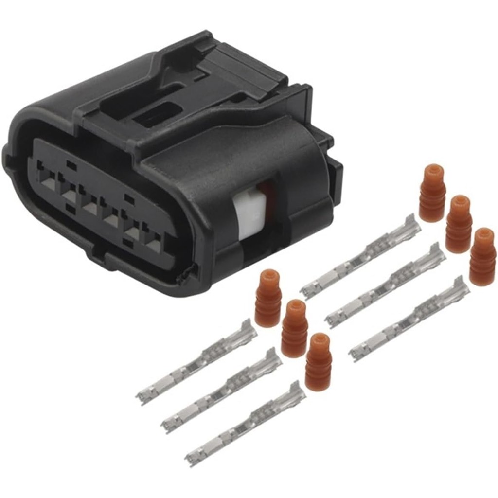automotive wire connectors 6 Pin Transducer 6189-1083 Male Or Female ...