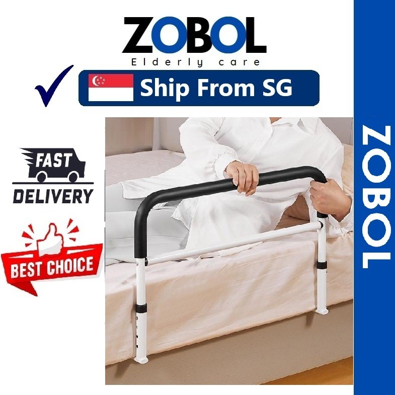 Safety Bed Rails Grab For Elderly Adult Bed Assist Bed Cane Guard Bar ...