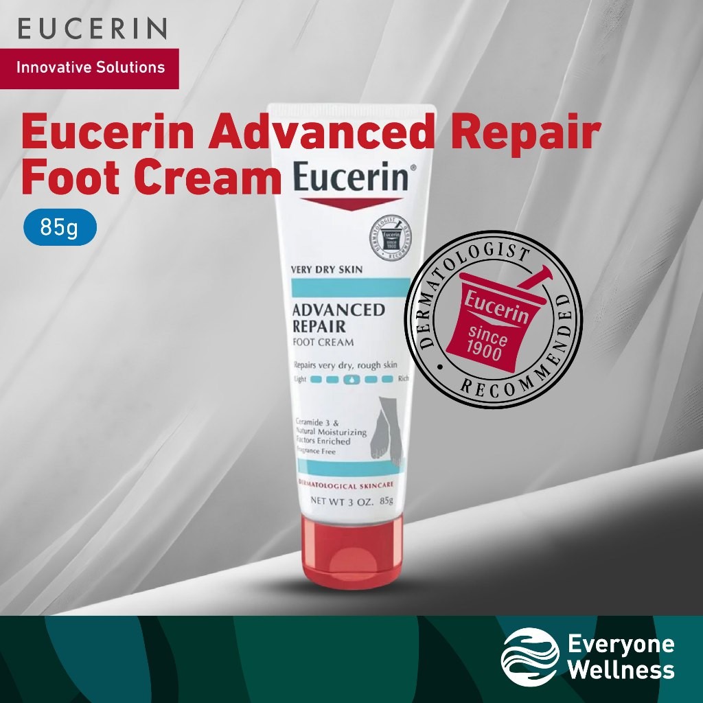 [Local Delivery] Eucerin Advanced Repair Foot Cream - Fragrance Free ...
