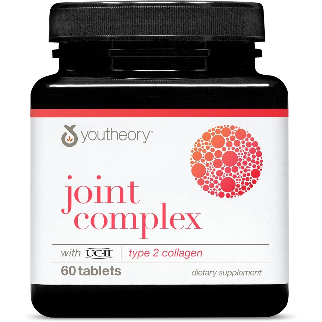 Youtheory Joint Complex with UC-II - Collagen Type 2 for Joints - Collagen Supplement - with ...