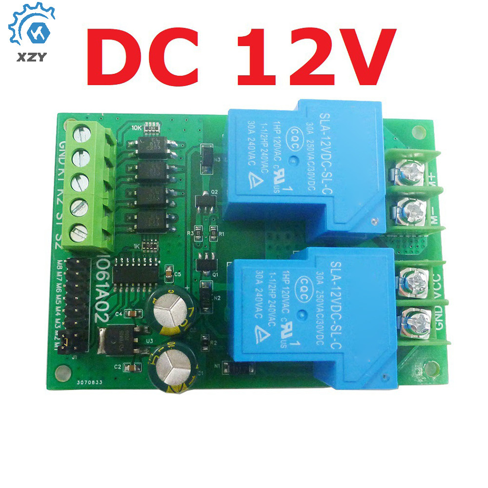 DC Motor Controller Relay Board Forward Reverse Control Limit Start ...