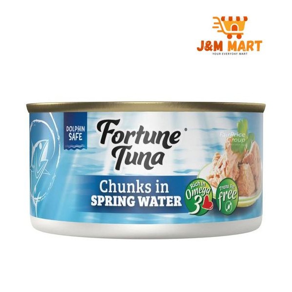 Fortune Tuna Chunk in Spring Water 185g | Shopee Singapore