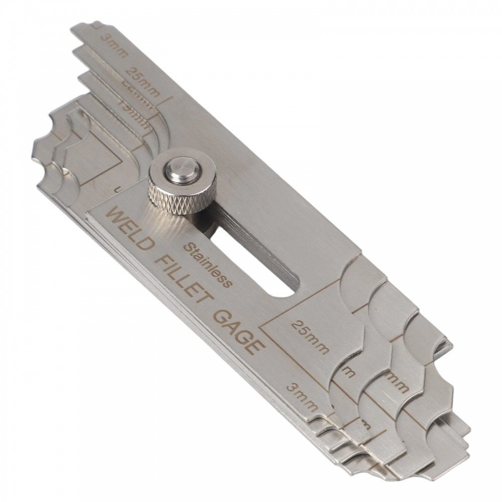 Fillet Weld Gauge Metric Measuring Range For Fillet Welds 7 Piece Gauge ...