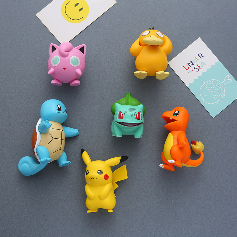 Pokémon Pokémon Pikachu Refrigerator Stickers Magnets Unique Creative ...
