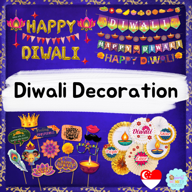 PartyMonkey Deepavali Decoration Diwali Diya Lantern Light Gift Tag ...