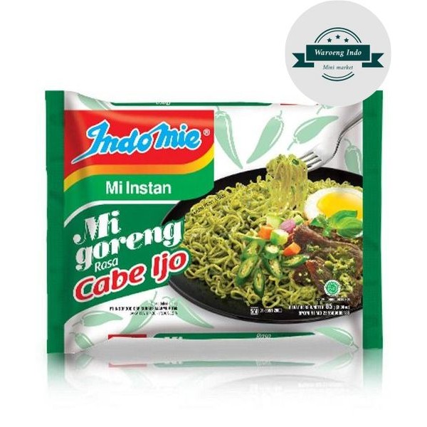 Indomie Goreng Cabe Ijo 85g | Shopee Singapore