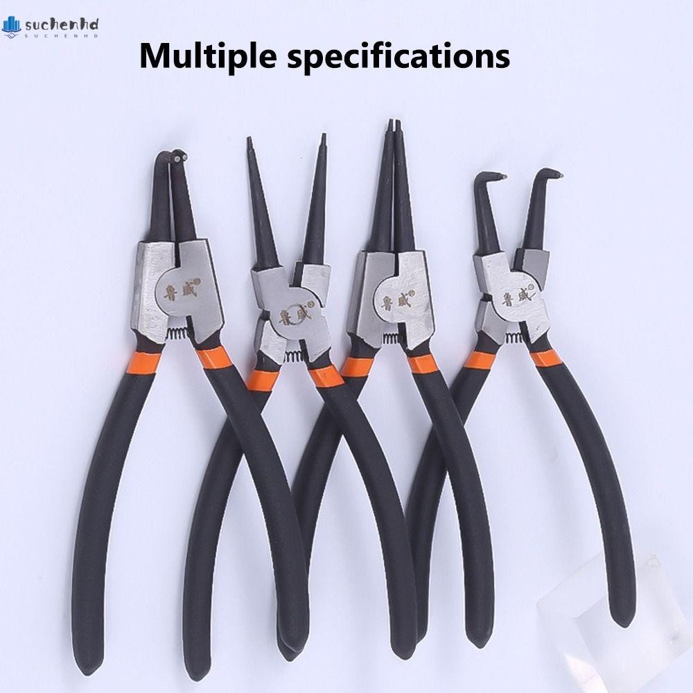 SUCHENHD Hand Circlip Plier, 7/9 inch Internal/External Circlip Install ...