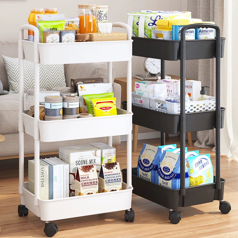 Mobile Storage Rack Trolley Kitchen Organizers And Storage Rack ...