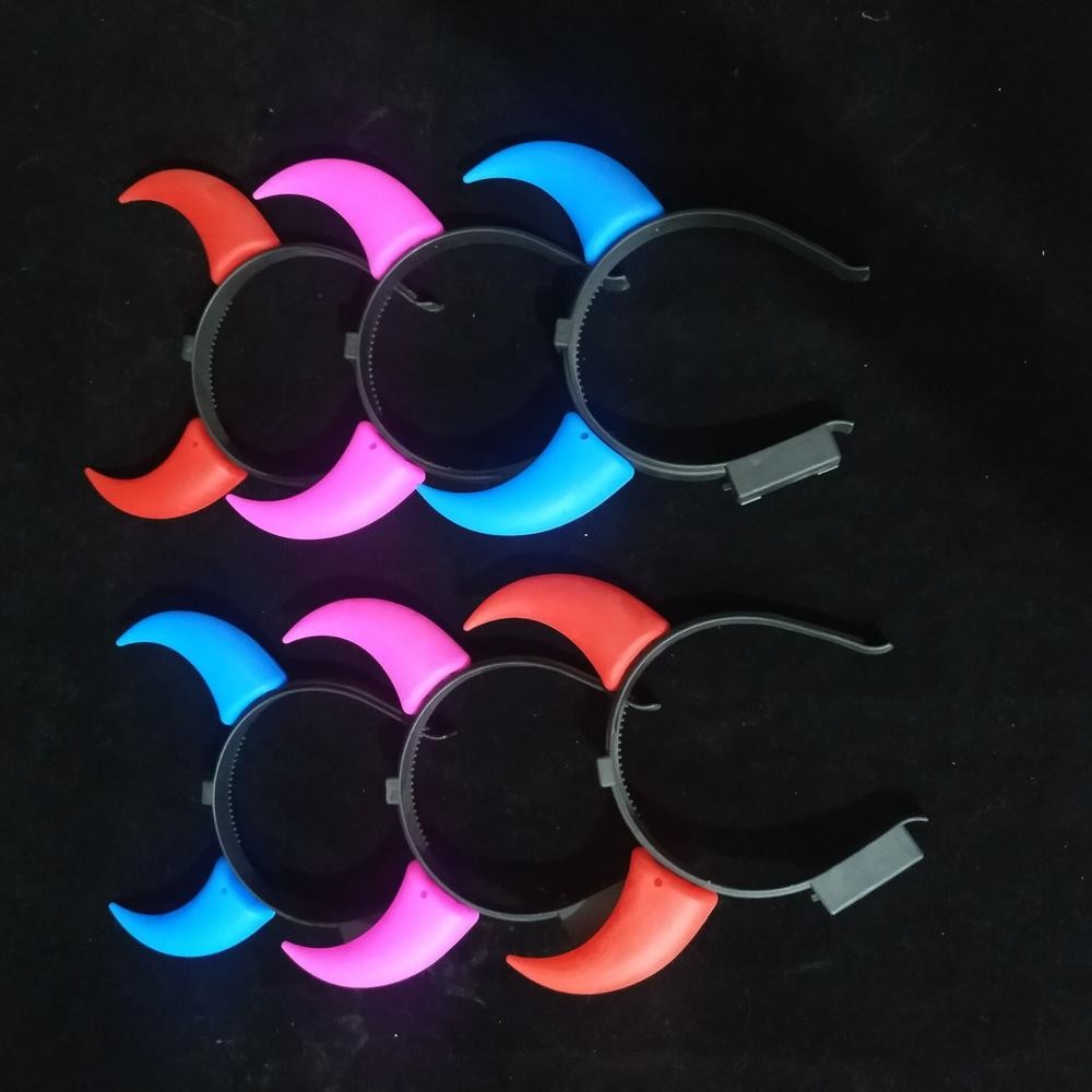 Light Up Red Devil Horns Headband, LED Flashing Halloween Party Costume ...