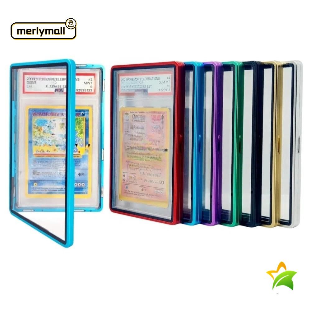 MERLYMALL PSA/CGC Graded Cards Protector, Double-sided Glass ...