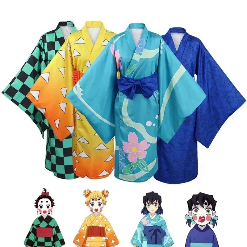 Season 2 Anime Demon Slayers Kimetsu No Yaiba Cosplay Costume Inosuke ...