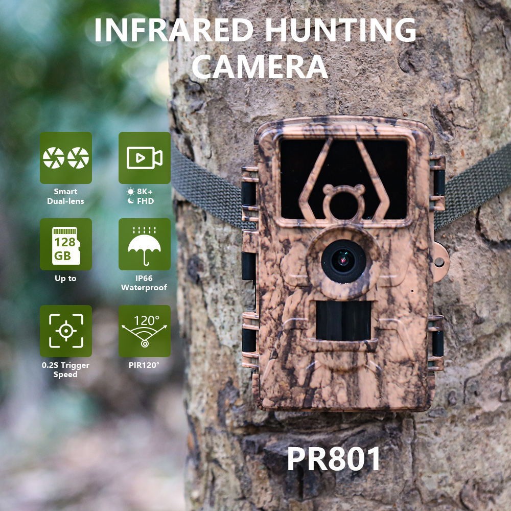 New Infrared Camera Animal Sensing Home Security Non-Obtrusive Hidden ...