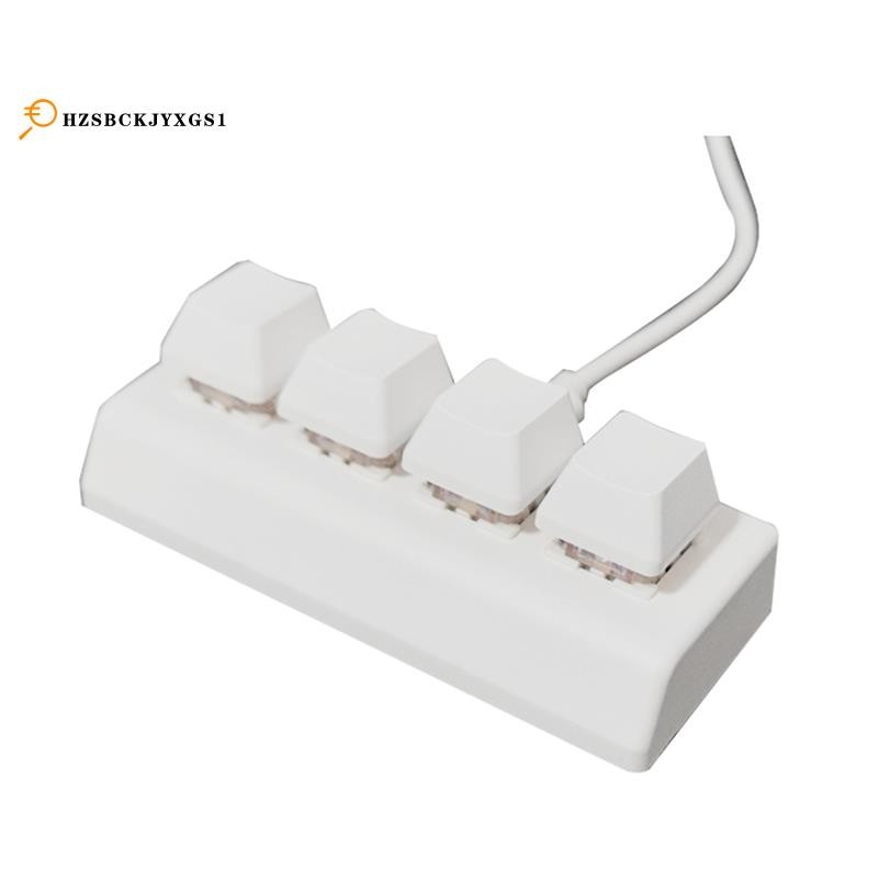 4key Mini Mechanical Keyboard One Click Full Selection Copy Paste ...