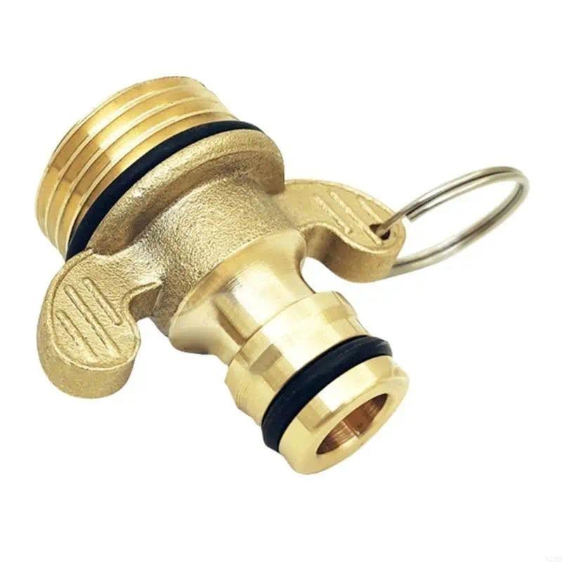 X13D Brass Two Ears/45 Degree Elbow Water Hose Adapter Water Hose ...