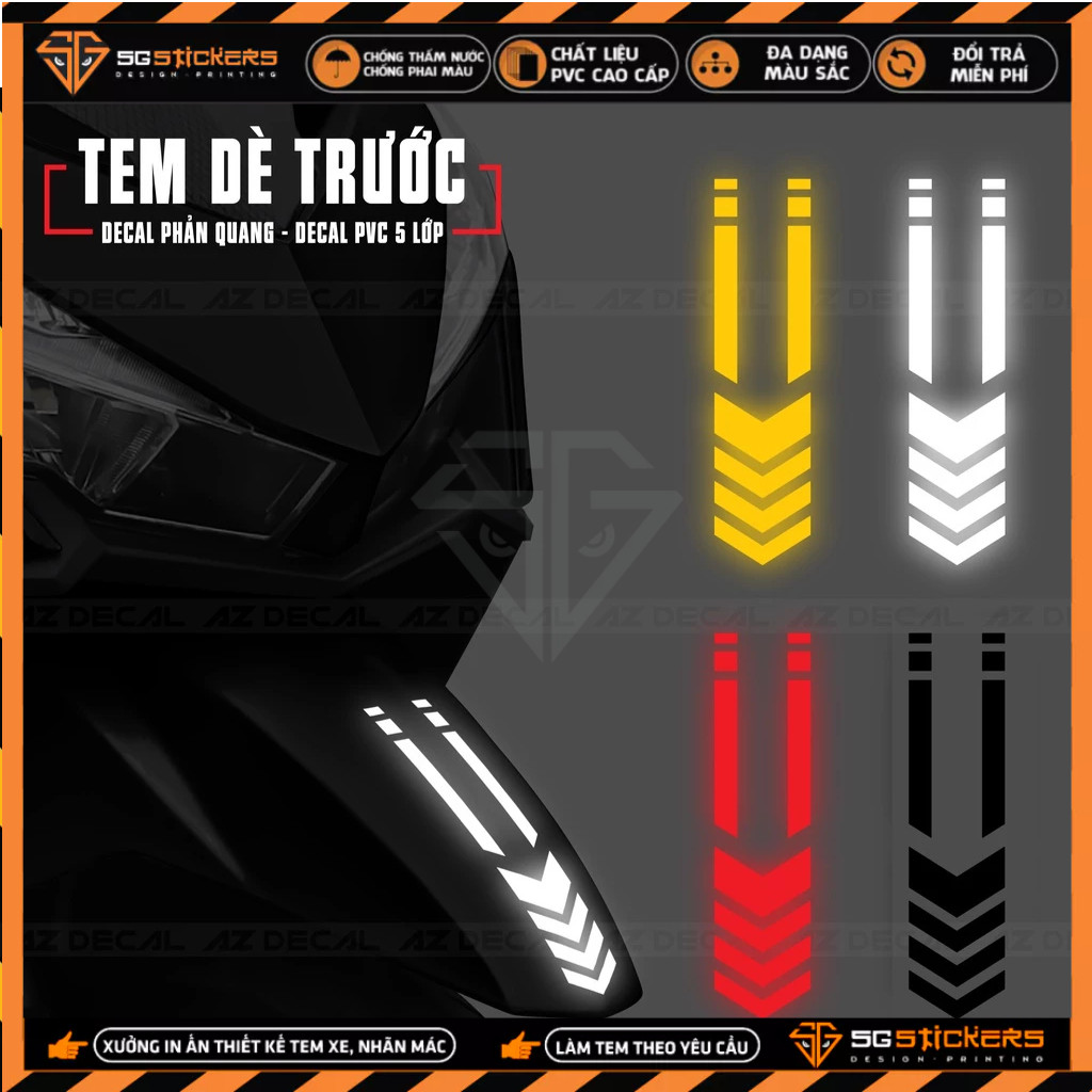 Fender Stickers for Vehicle Muzzles, Mudguard Stickers for Motorcycles ...