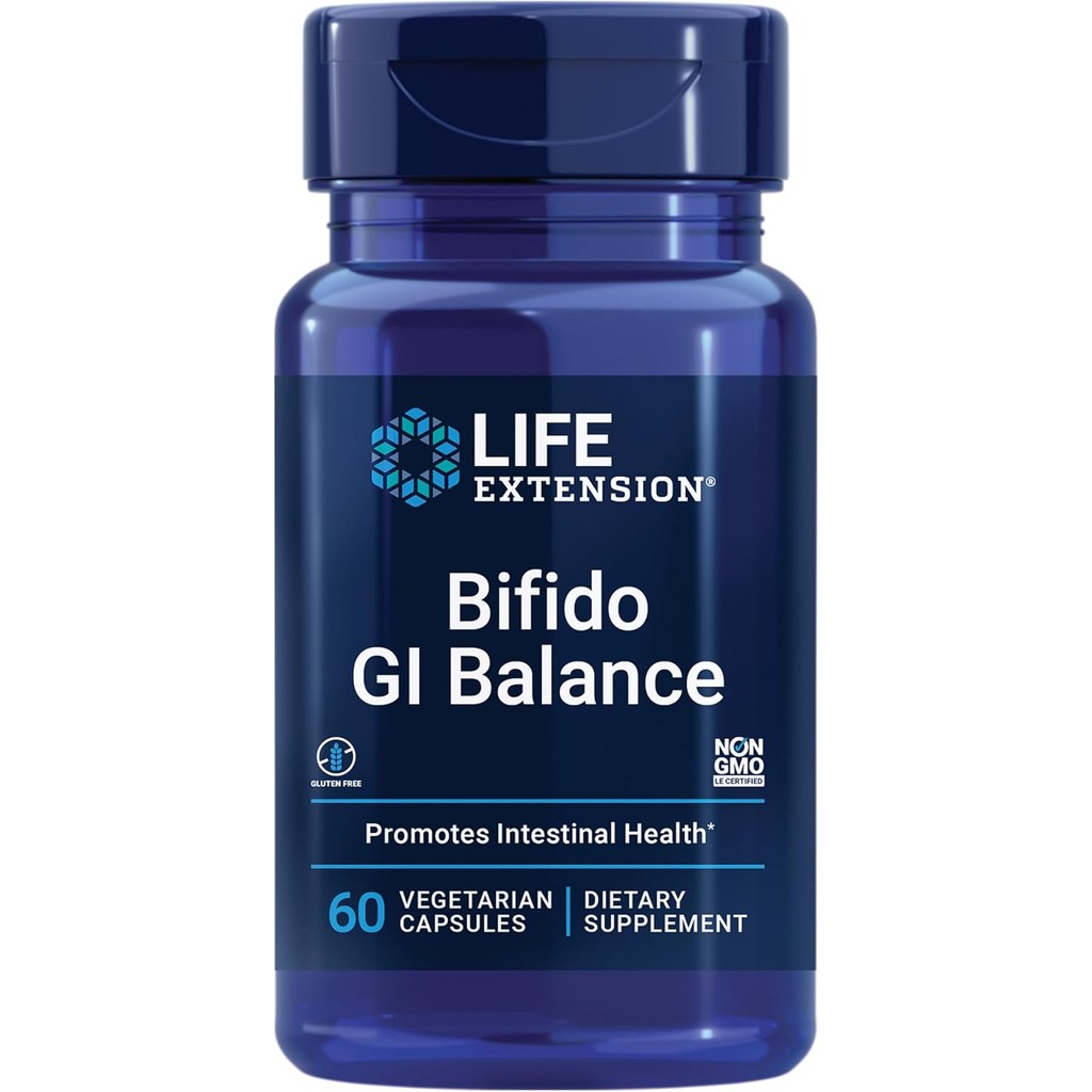 Life Extension Bifido GI Balance, probiotics, Bifidobacterium longum ...