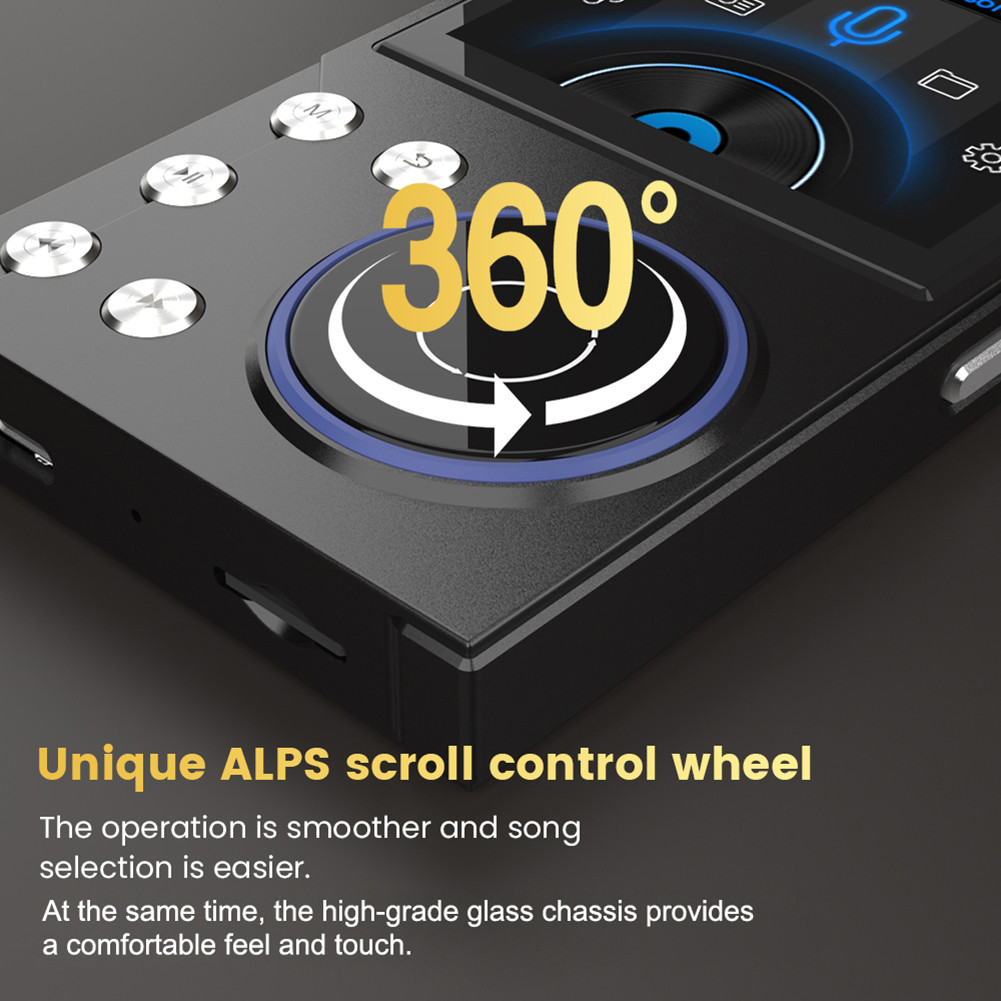 HiFi MP3 Player Lossless DSD Digital Audio Music Player Bluetooth ...