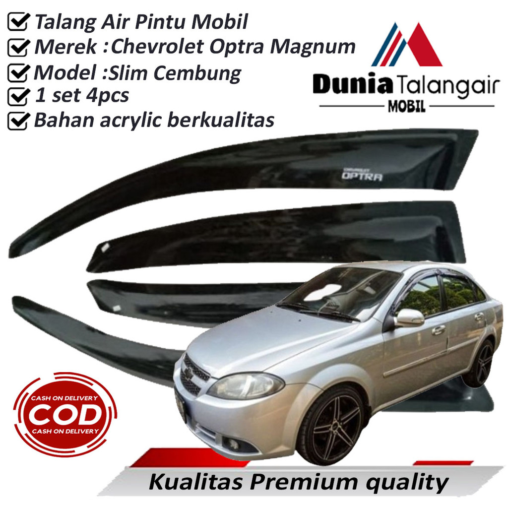 Chevrolet Optra car gutter Magnum 2002 2009 slim model Premium Quality ...