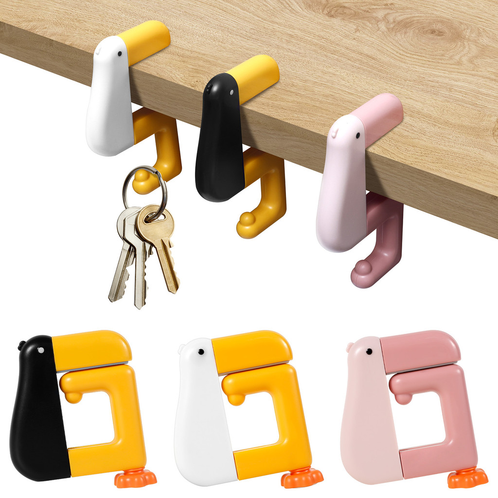 6Pcs Multipurpose Purse Holder No Drilling Hook Table Hook Foldable ...