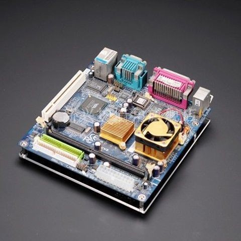 Computer Case Transparent Acrylic Single Board Computer Motherboard DIY ...