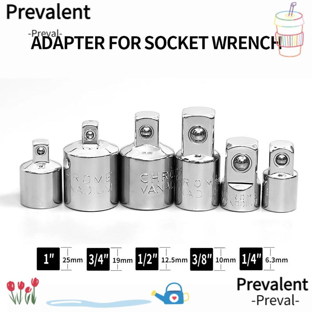 PREVALENT 1Pcs Socket Adapter, Drive Spanner Converter 1/4 3/8 1/2 Inch ...