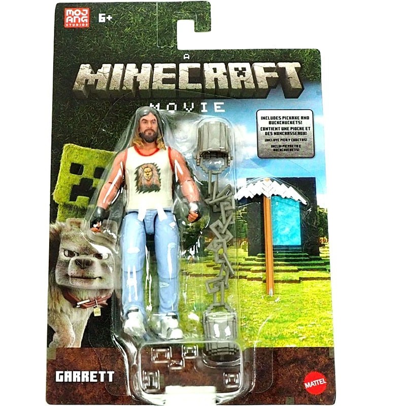 A Minecraft Movie Garrett Action Figure | Shopee Singapore