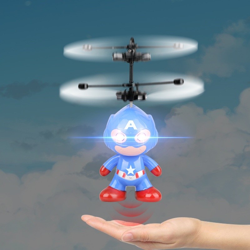 【OMB】Kids Toys Flying Fairy doll toys InductionFlying spaceman KT cat ...