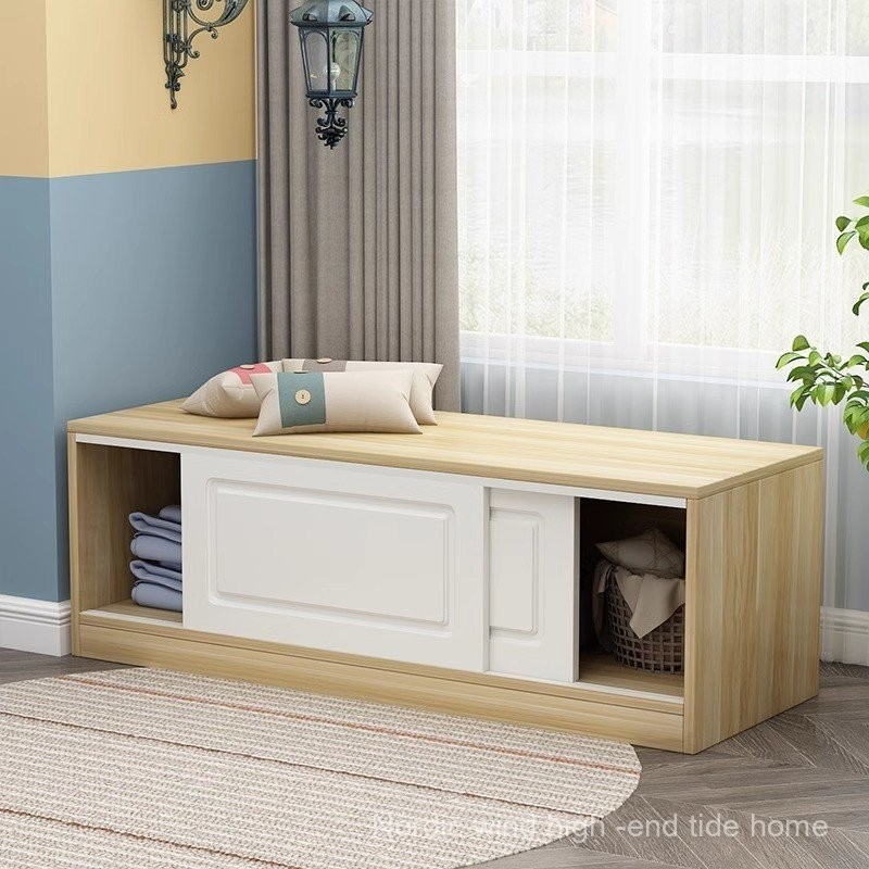 Bedroom Sliding Door Cabinet Balcony Storage Cabinet Combination ...