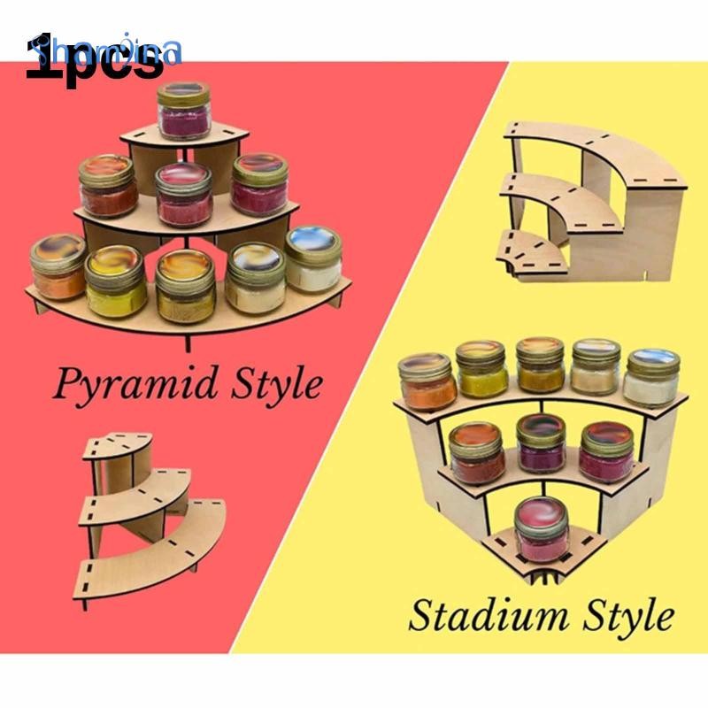 [Shamjina] 3 Tiers Retail Table Display Stand Corner Rack for Tabletops ...