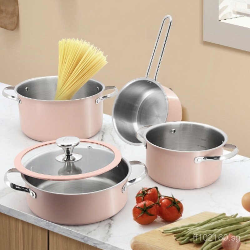 Stainless Steel Double Bottom Soup Pot Set LOGO Complementary Food ...