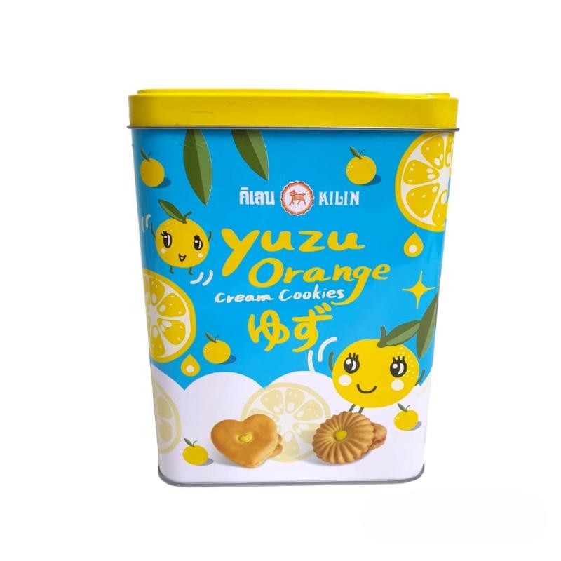Kilin Yuzu Orange Cream Cookies, 400g | Shopee Singapore
