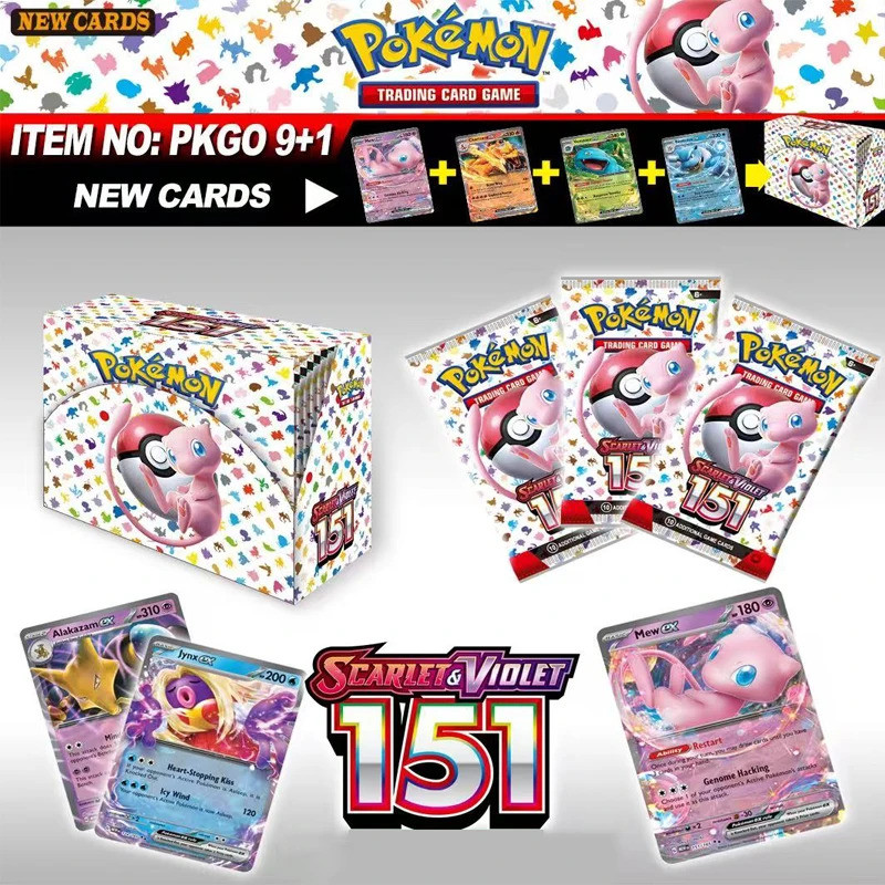 Pokémon Prismatic Evolutions Surging Sparks Scarlet&viole 151 Booster ...