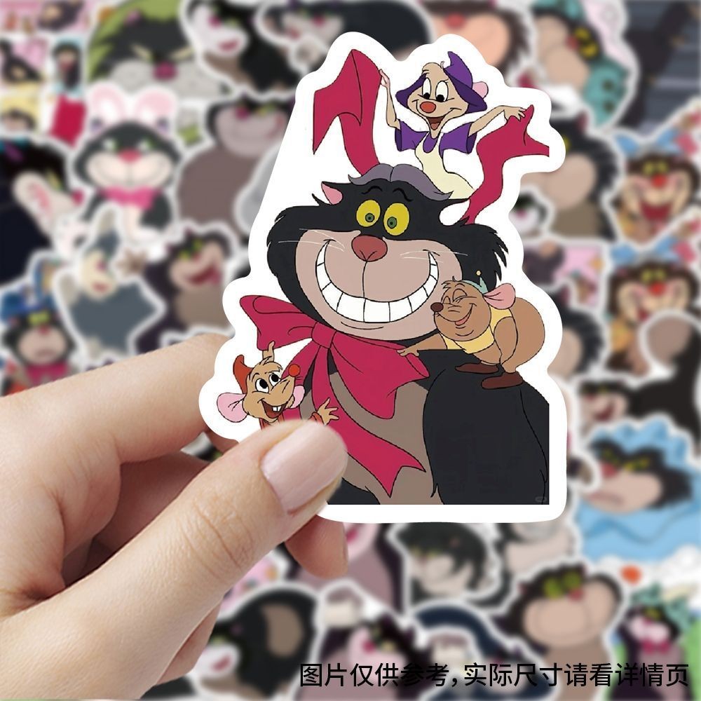 60-Piece Stylish Bad Cat Lucifer Themed Stickers - DIY Decor Stickers ...