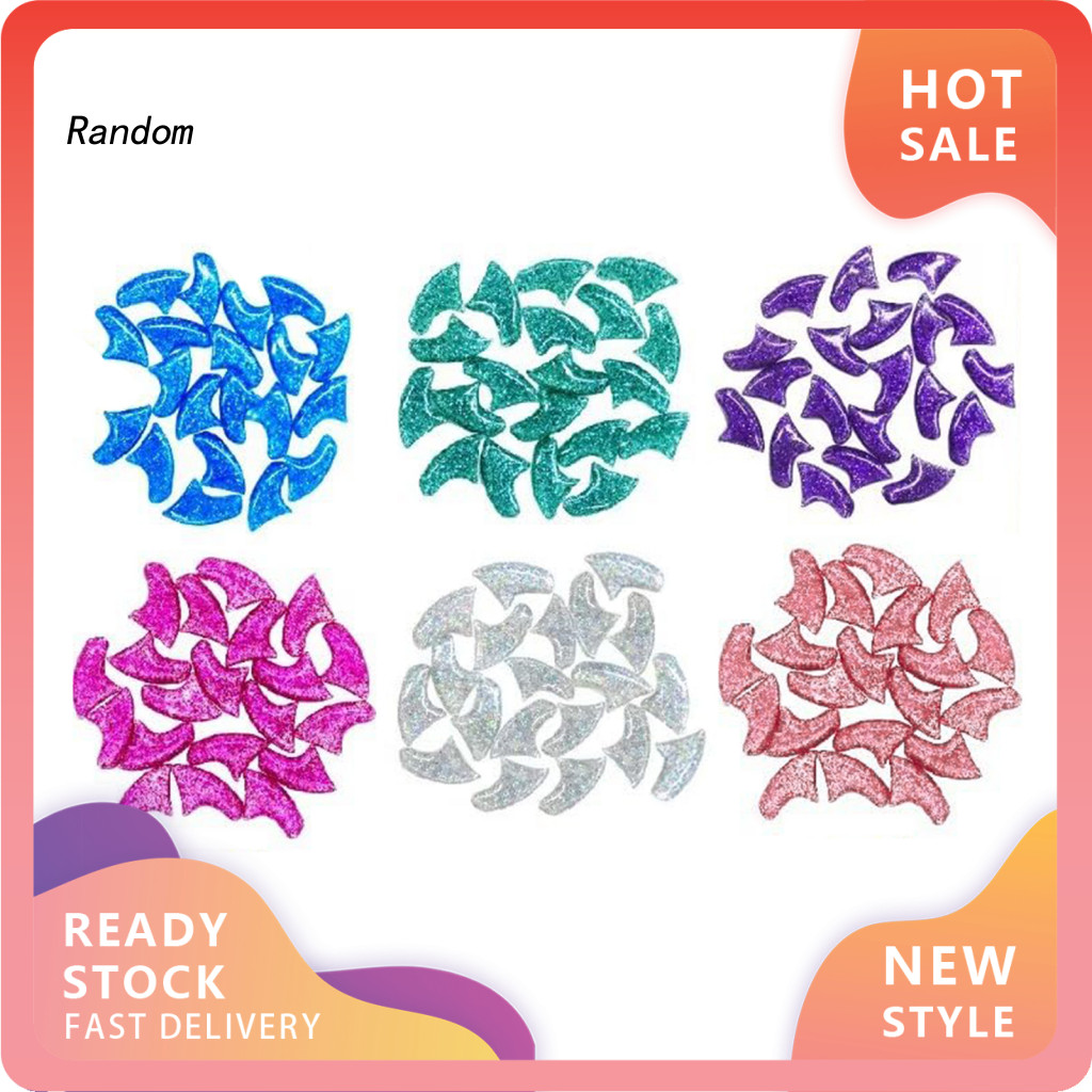RAN Cat Claw Covers 120pcs Cat Nail Caps Non-toxic 6 Colors with ...