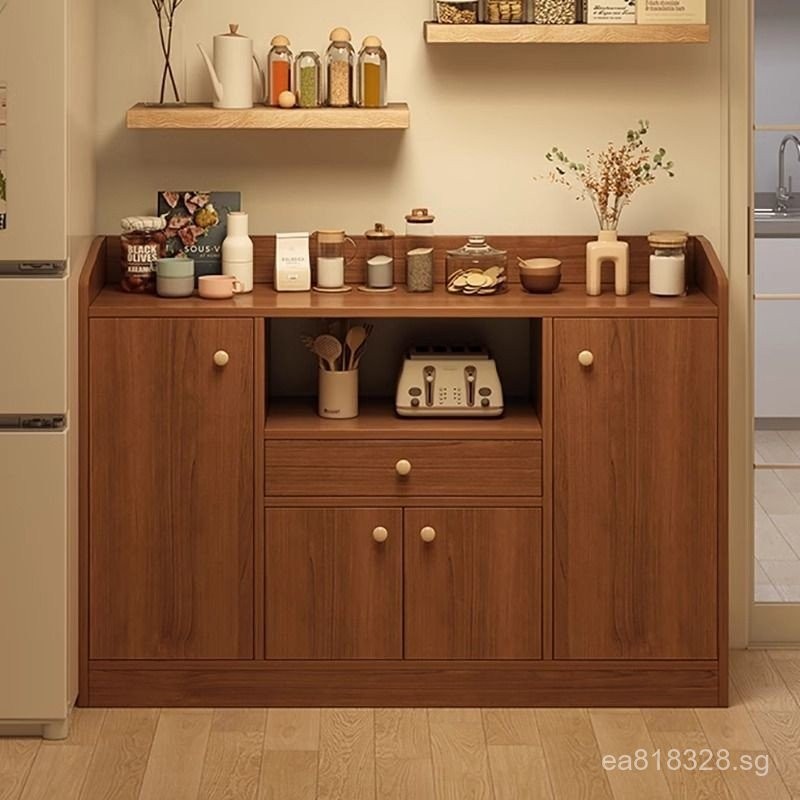 Tea Cabinet Kitchen Storage Cabinet Simple Sideboard Wall-Mounted ...