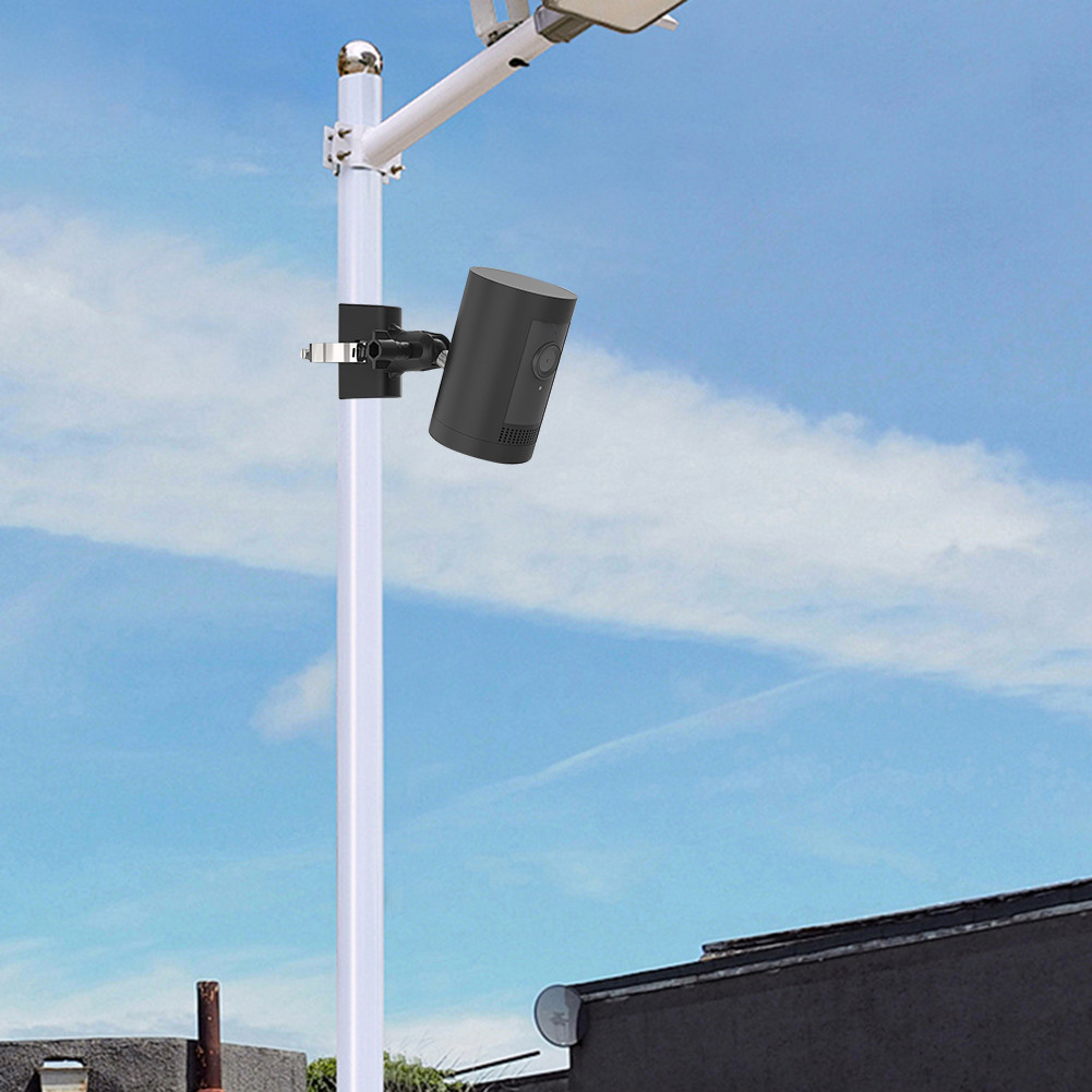 (rain) Camera Mount Pipe Mounting Bracket 360° Rotation Camera Mount ...