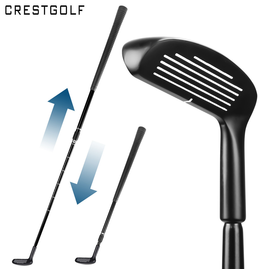 Golf Telescopic Clubs Golf Double-Sided Chipping Zinc Alloy Putter Sand ...