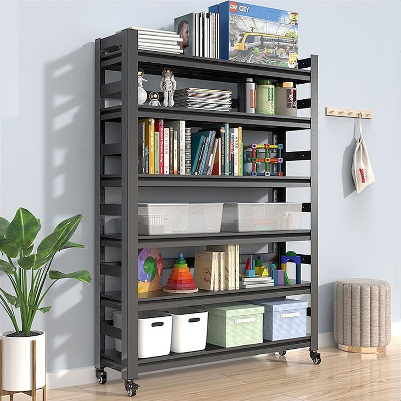 [48H Shipping] Bookshelf Storage Rack Floor-standing Multi-layer ...