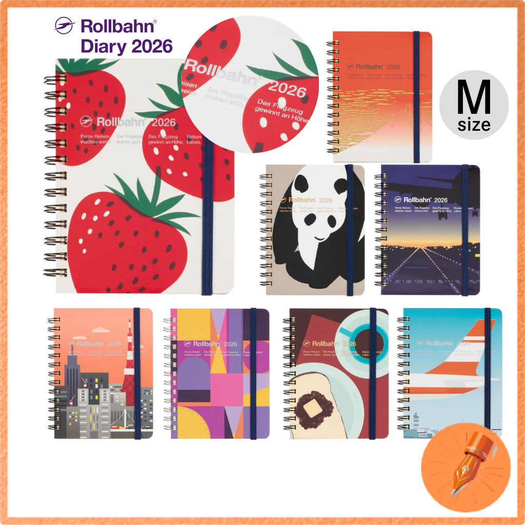 DELFONICS 2026 Rollbahn Diary M Monthly Planner | Shopee Singapore