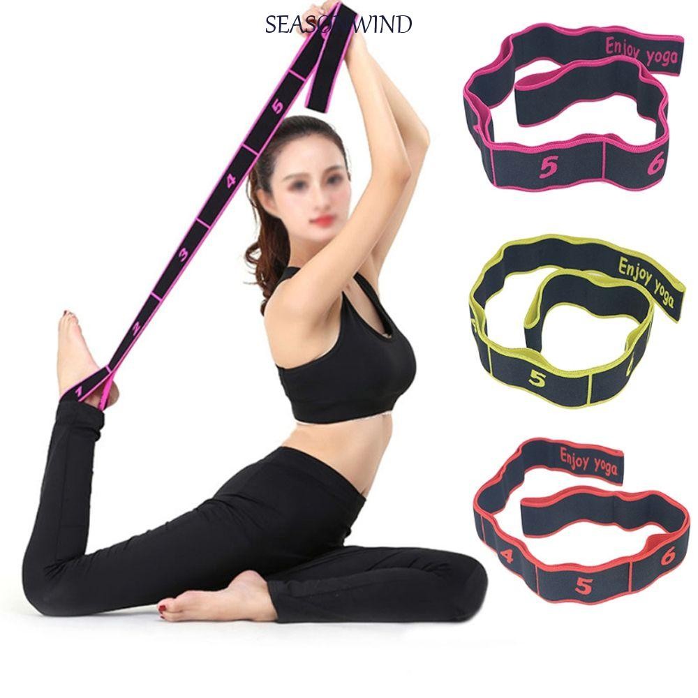SEASONWIND Yoga Pull Strap Dance Stretch Rope Pilates Training Sports ...