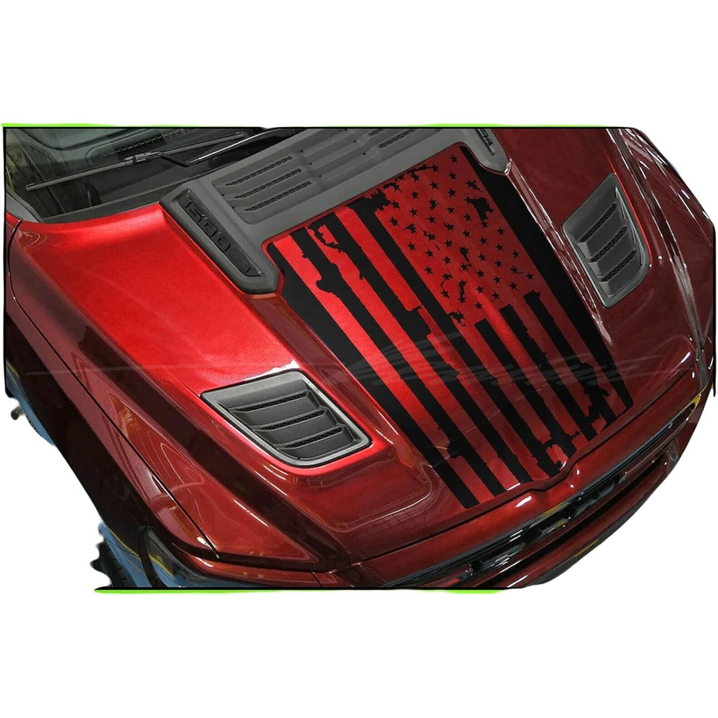 Hood Blackout Racing Stripes - ram 1500 Rebel - - Front,Hood - Decal ...