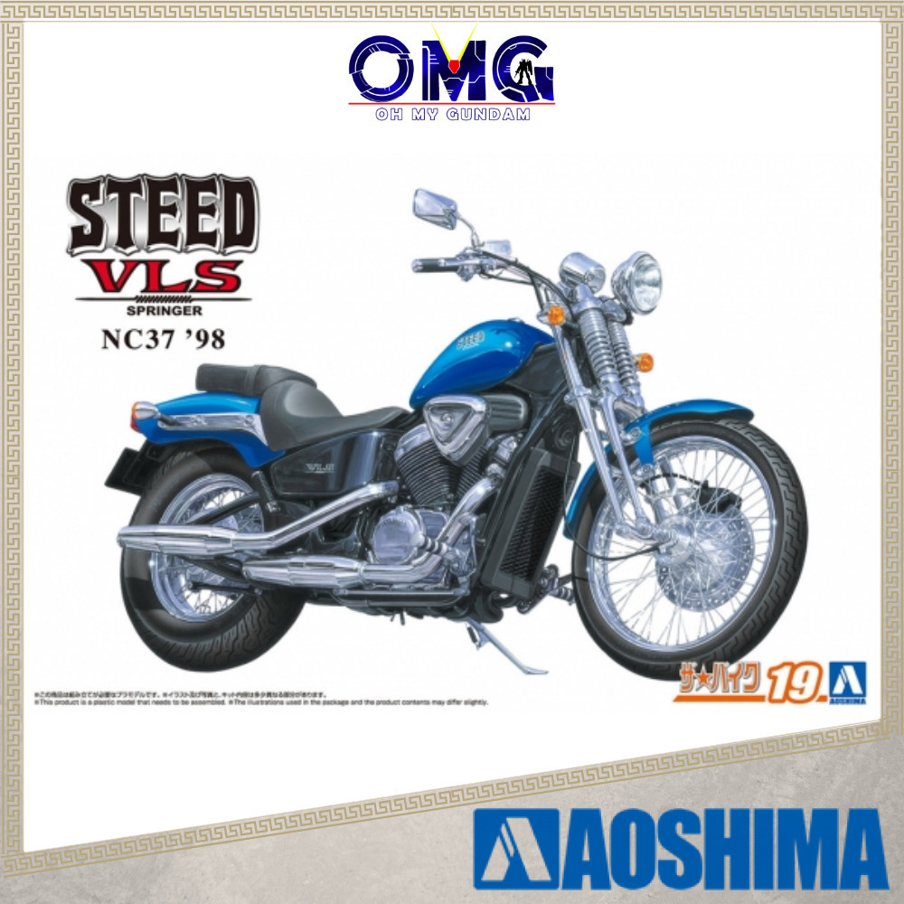 Aoshima 1/12 Honda NC37 Steed VLS '98 Motorbike No.19 06608n Car Model ...